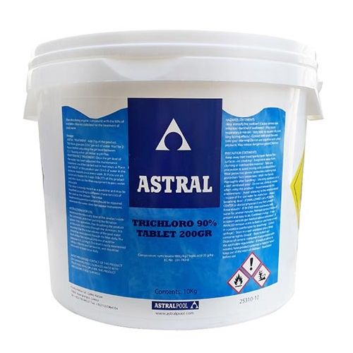 Τρίχλωρο ταμπλέτα Astralpool 10kg - e-poolcenter.gr